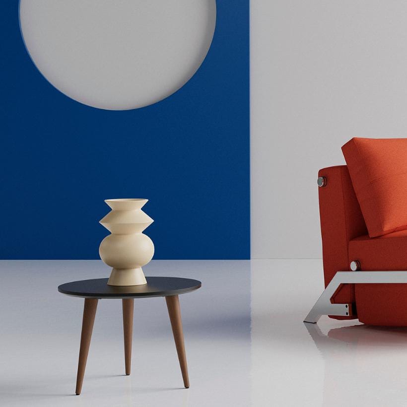 Contemporary side table - Stylo - INNOVATION LIVING - oak / wooden base ...