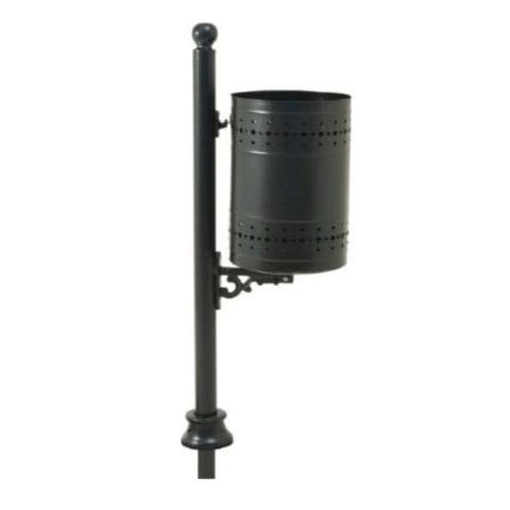 Steel waste paper basket - CS021 - irollo srl - galvanised steel / iron ...