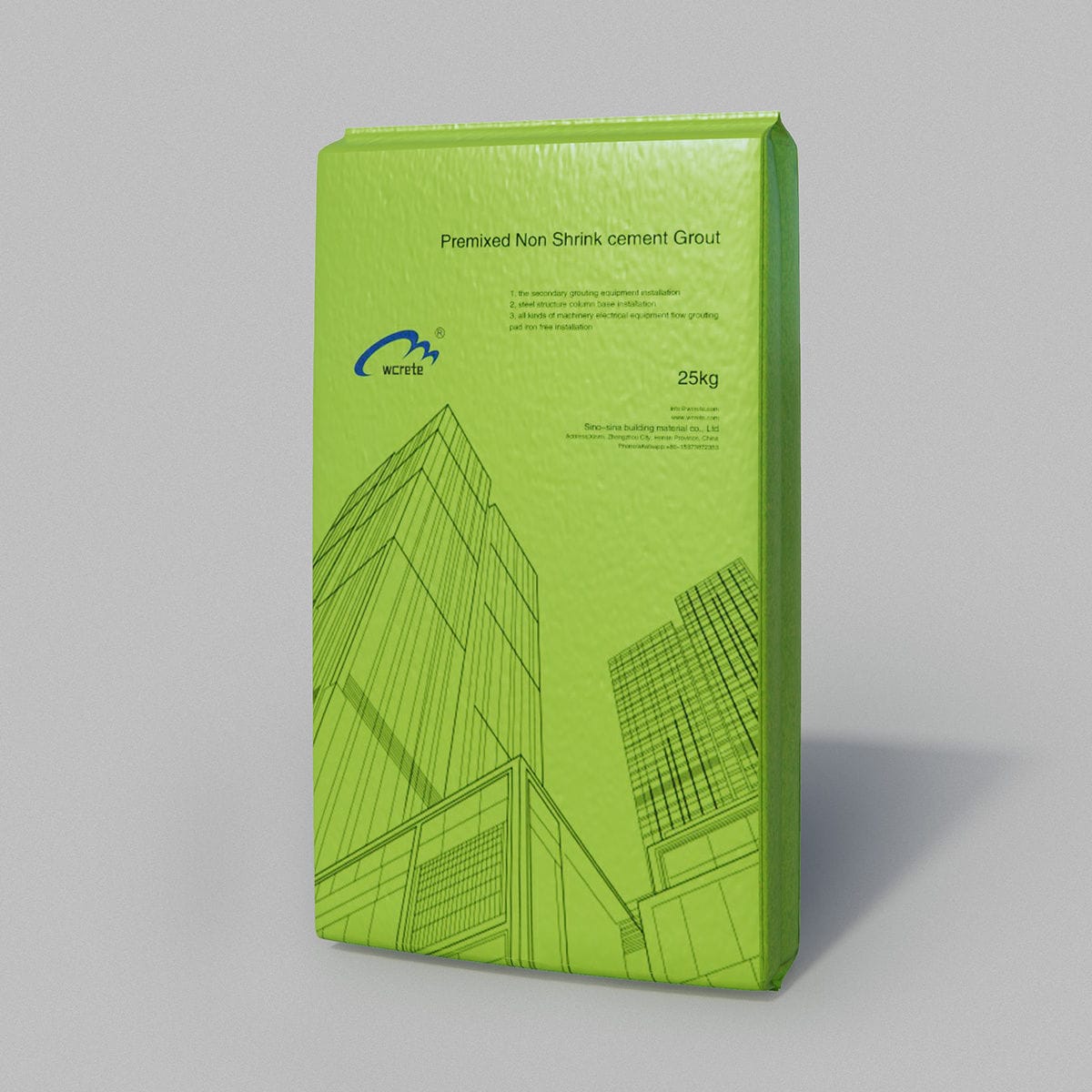 Grouting mortar - CBGM - Sino-sina building materials co., ltd - non ...