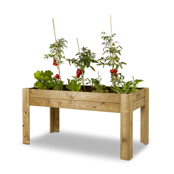 Pine garden planter - Gardenbrico - Hortalia - outdoor / for public ...