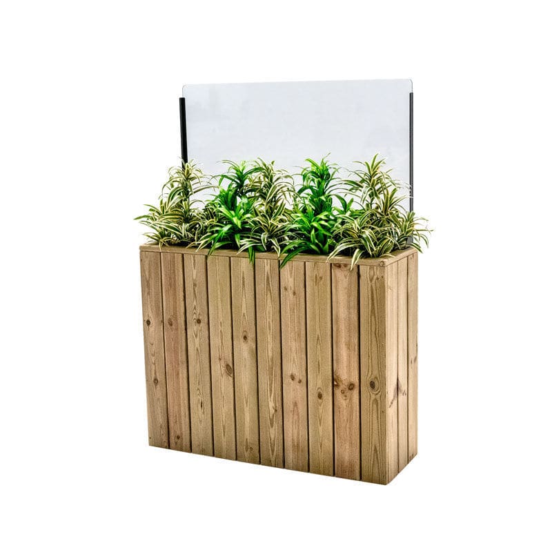 Wooden planter - J100A34PH60 - Hortalia - rectangular / modular / with ...