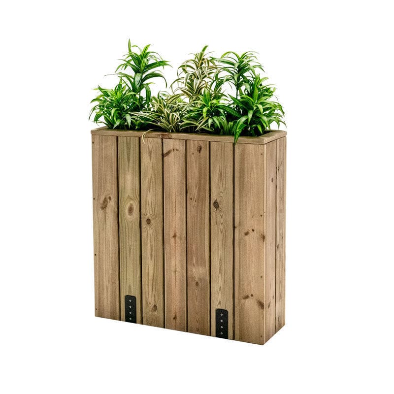Wooden planter - J75 - Hortalia - rectangular / modular / contemporary