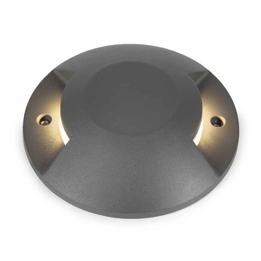 Floor spotlight - DUBLIN 2 SIDES - Hofflights - LED / round / IP67
