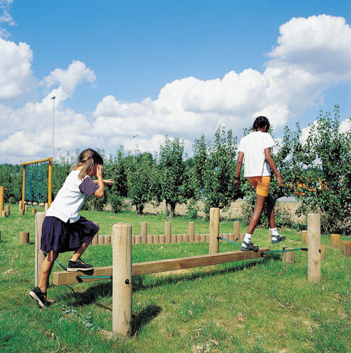 Playground balance beam - GEAA650 - Gea Fun Experience - agility