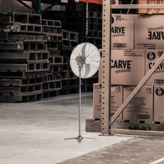 Fan with post - WM2 Eco - Casa Fan - commercial / residential / industrial