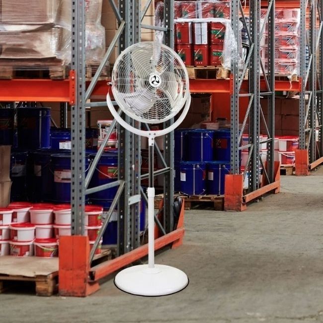 Wall-mounted fan - Speed 2 Protect - Casa Fan - with post / commercial ...