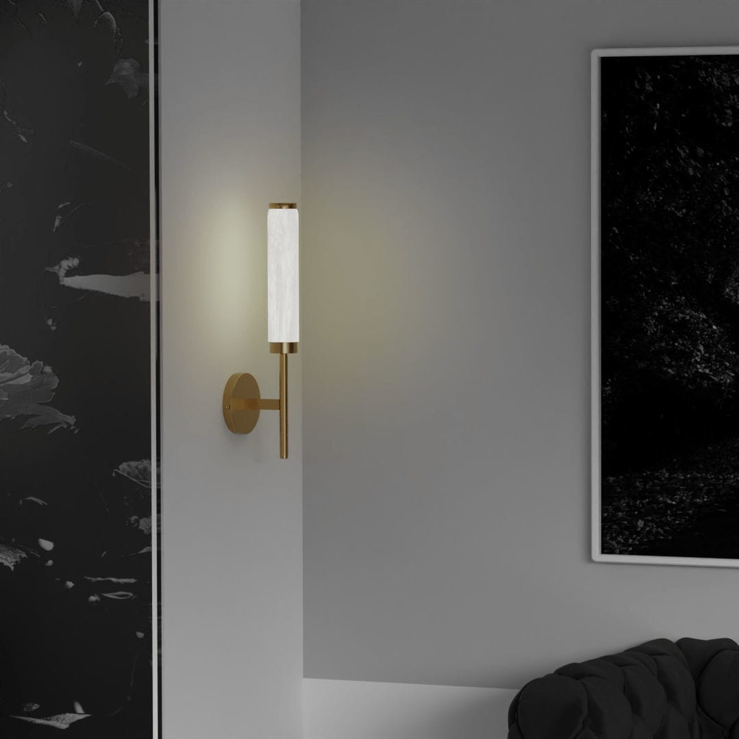 Contemporary wall light - CLARUS - Ambiate Lighting - indoor / brass ...