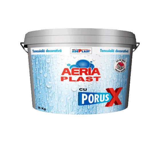 Synthetic resin coating - AERIA PLAST WITH PORUS X - AdePlast - plaster ...
