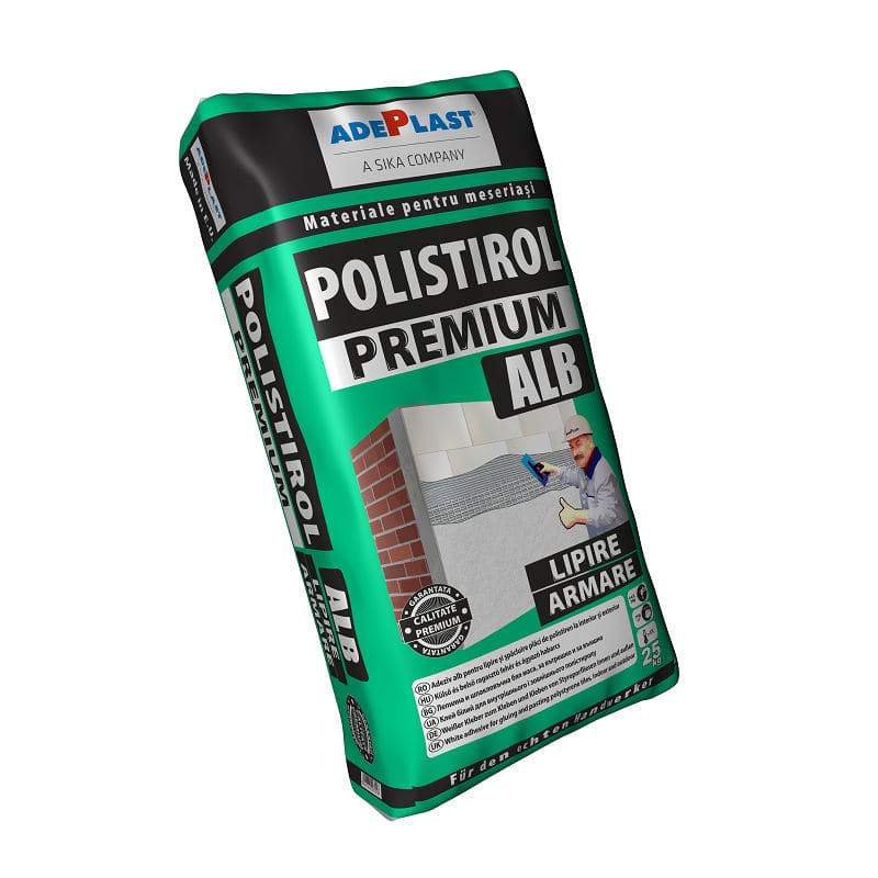 Thermally-insulated adhesive mortar - POLISTIROL PREMIUM - AdePlast ...