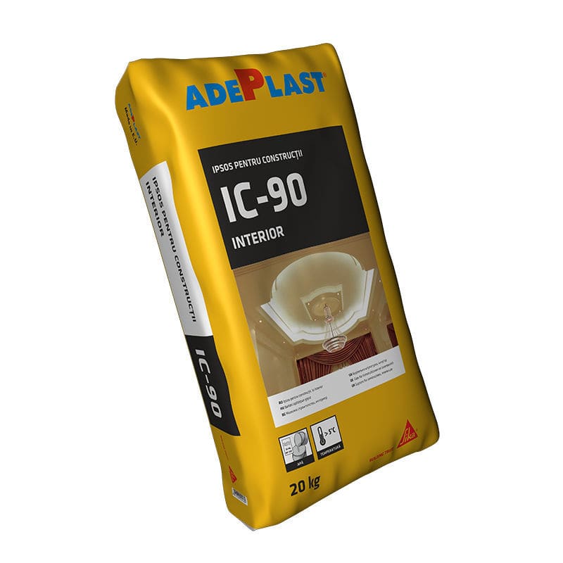 Masonry plaster - IC 90-20 - AdePlast - finishing / leveling / filling