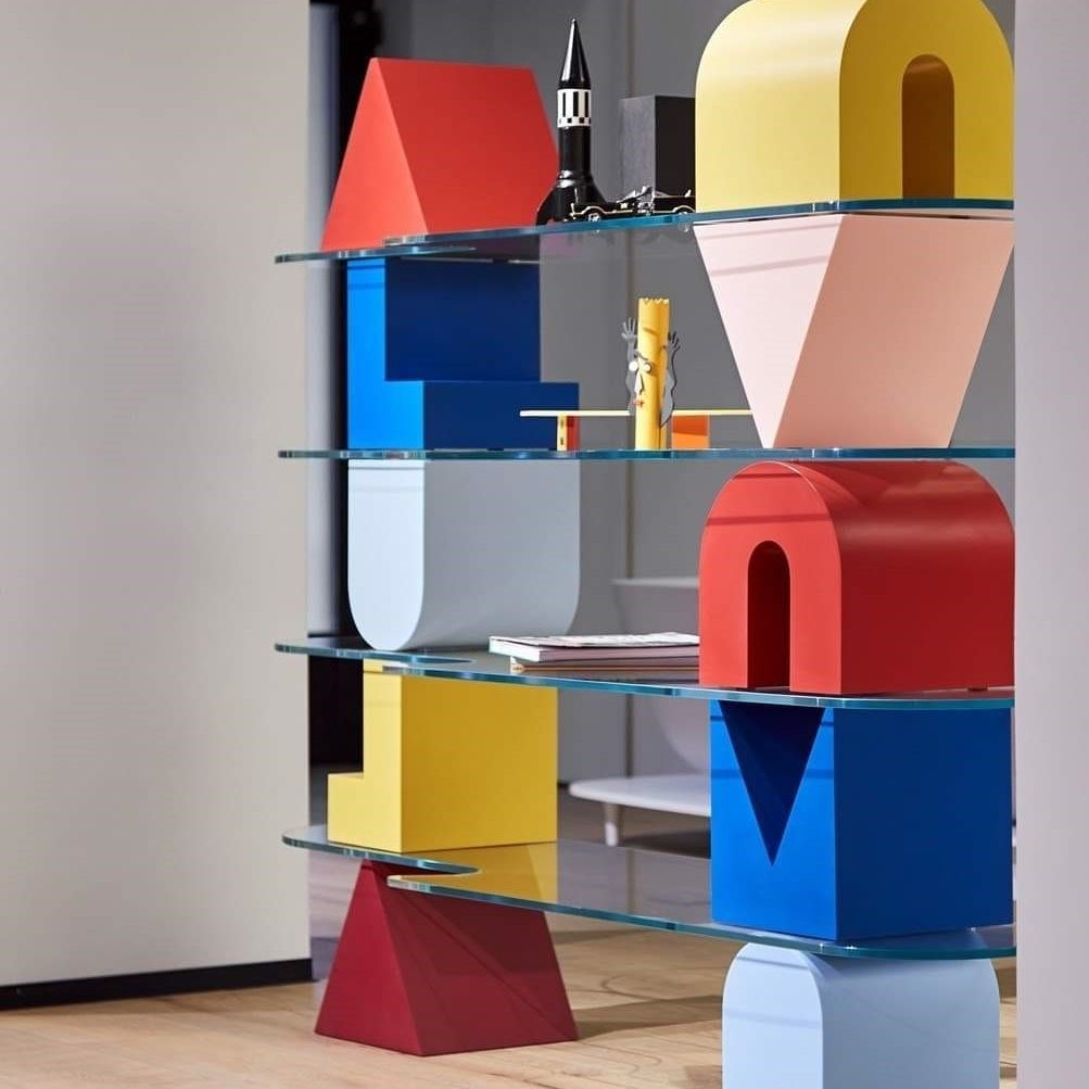 Contemporary shelf - Transparent Design SRL - glass / transparent ...