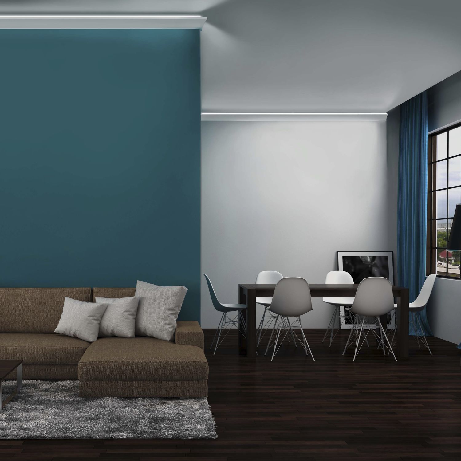 Built-in lighting profile - EL400 - Eleni LIGHTING - surface mounted ...