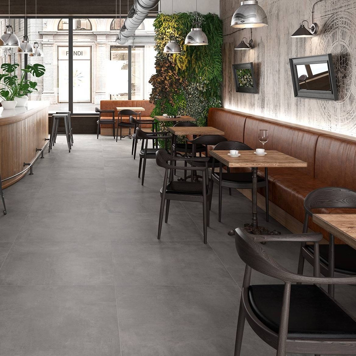 Porcelain stoneware tile - BOXER - COLORKER GROUP - matte / pearly ...