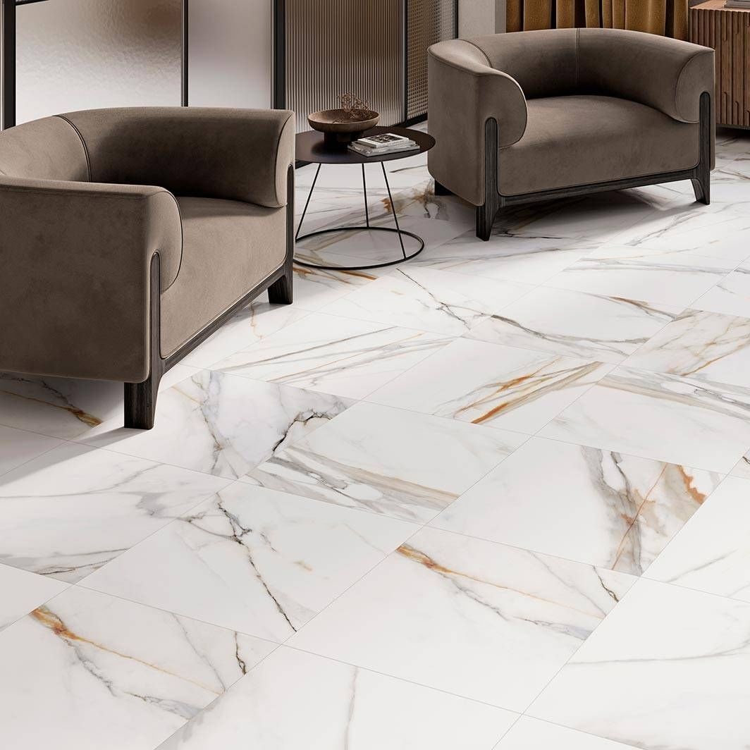 Porcelain stoneware tile - MARMI - COLORKER GROUP - matte / indoor ...