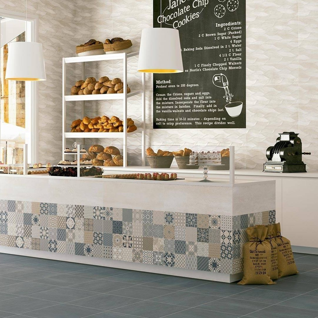Ceramic tile - DISTRICT - COLORKER GROUP - matte / embossed / indoor