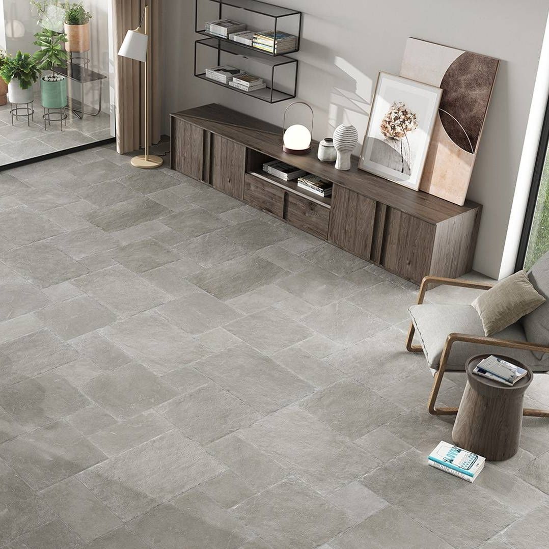 Porcelain stoneware tile - MERIBEL - COLORKER GROUP - natural stone ...