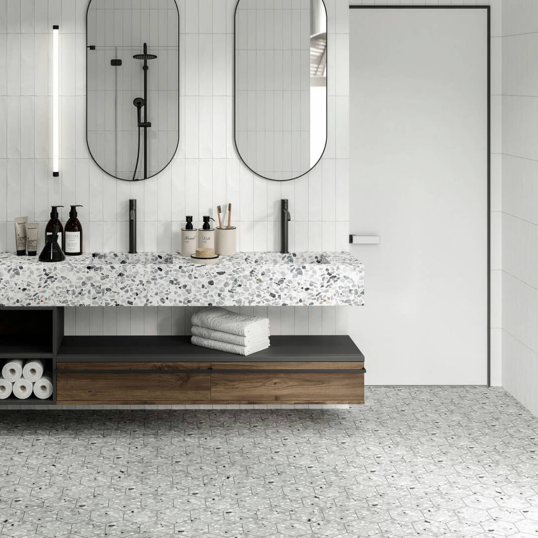 Ceramic tile - EMOTION - MAYOLICA - matte / indoor / bathroom
