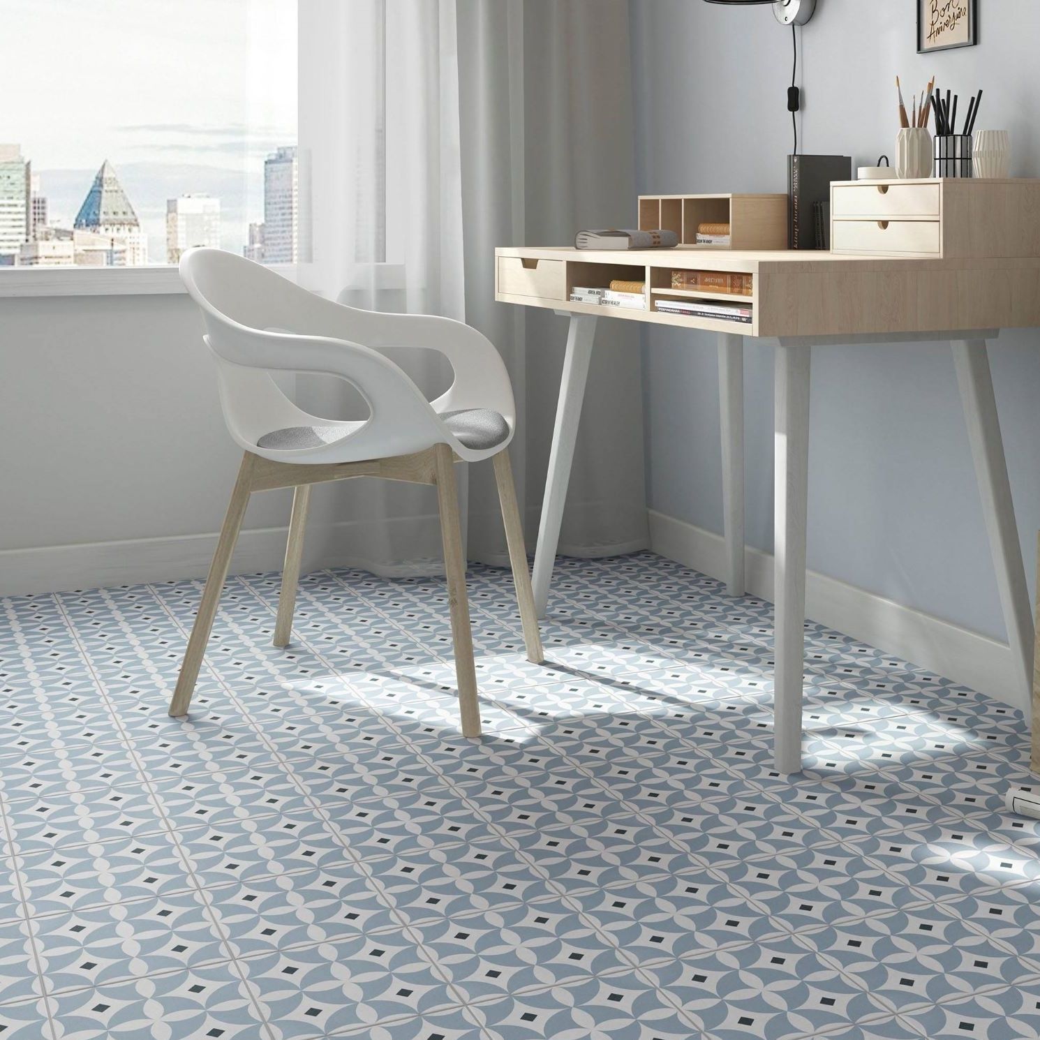 Porcelain tile - CAYENNE - MAYOLICA - matte / indoor / bathroom