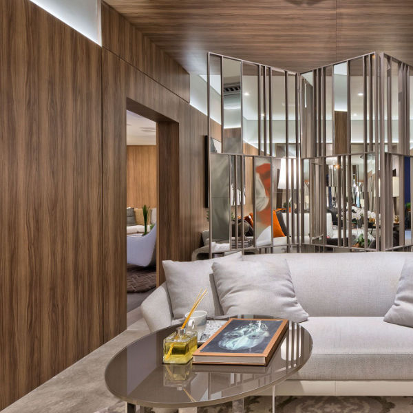 Kitchen melamine panel - LOURO FREIJÓ GRANN - Berneck - bathroom / for ...