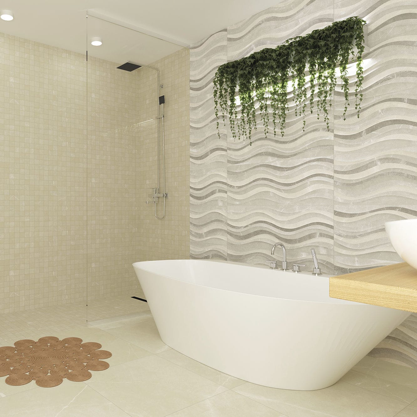 Porcelain tile - MARPA - STILE CERAMIC - indoor / bathroom / living room