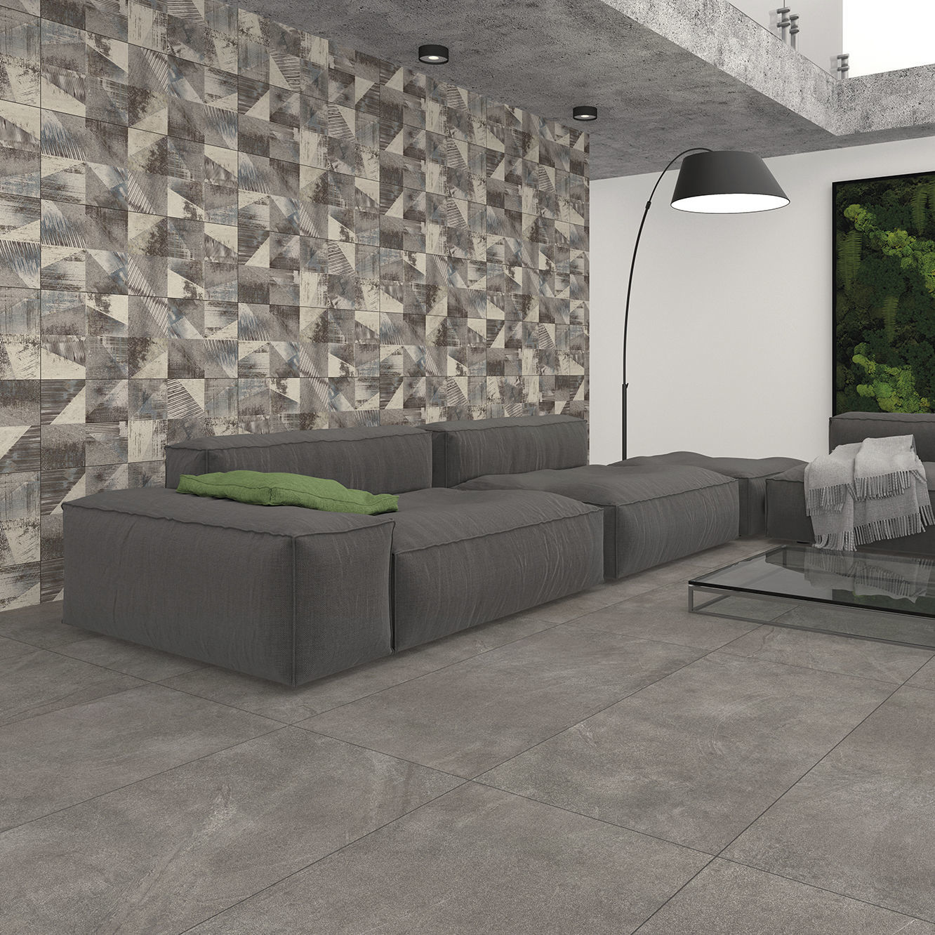 Porcelain stoneware tile - SANNE - STILE CERAMIC - ceramic / matte / indoor