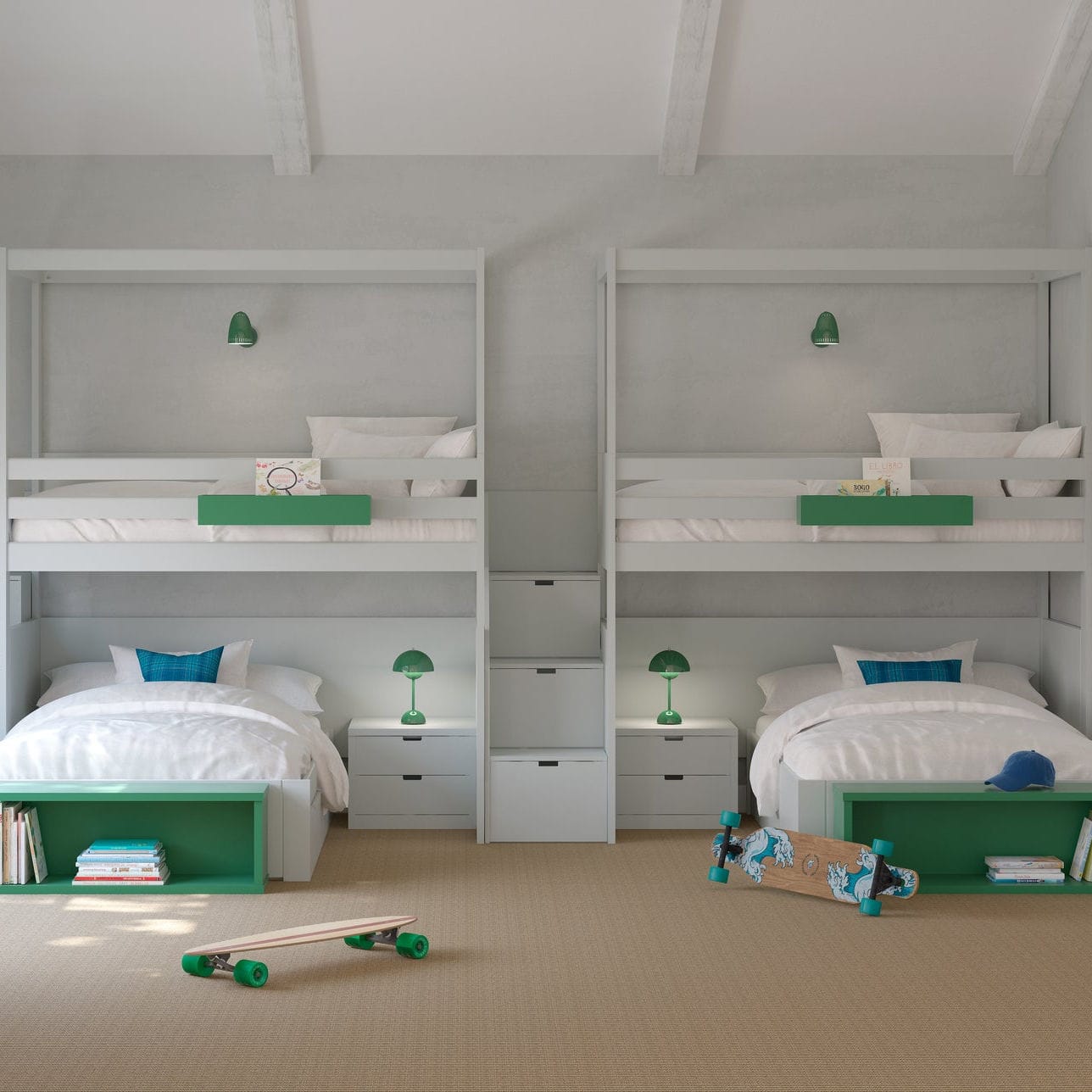 Contemporary bedside table - Muba Design - lacquered wood / lacquered ...