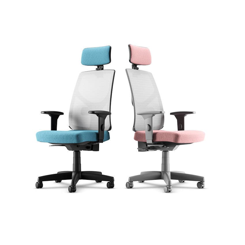 Contemporary office chair - Yon - Cavaletti S/a - indoor / mesh / polyester