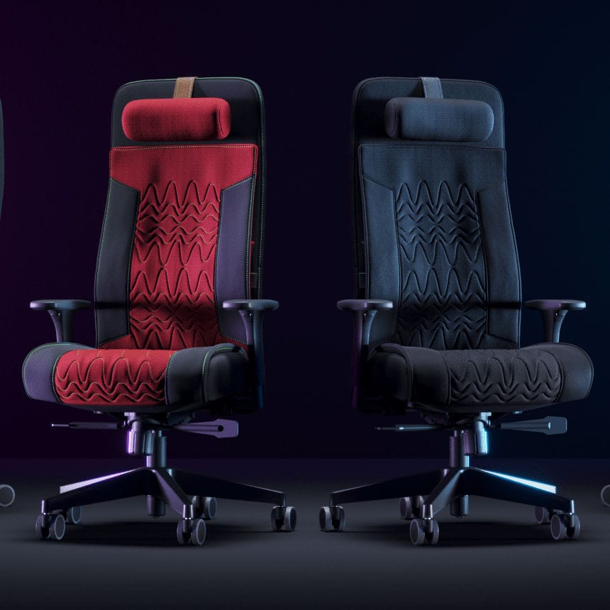 Contemporary gaming chair - Way - Cavaletti S/a - indoor / fabric / leather