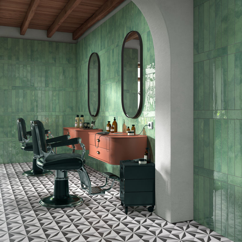 Porcelain stoneware tile - CHROMA - Cinca - matte / indoor / bathroom
