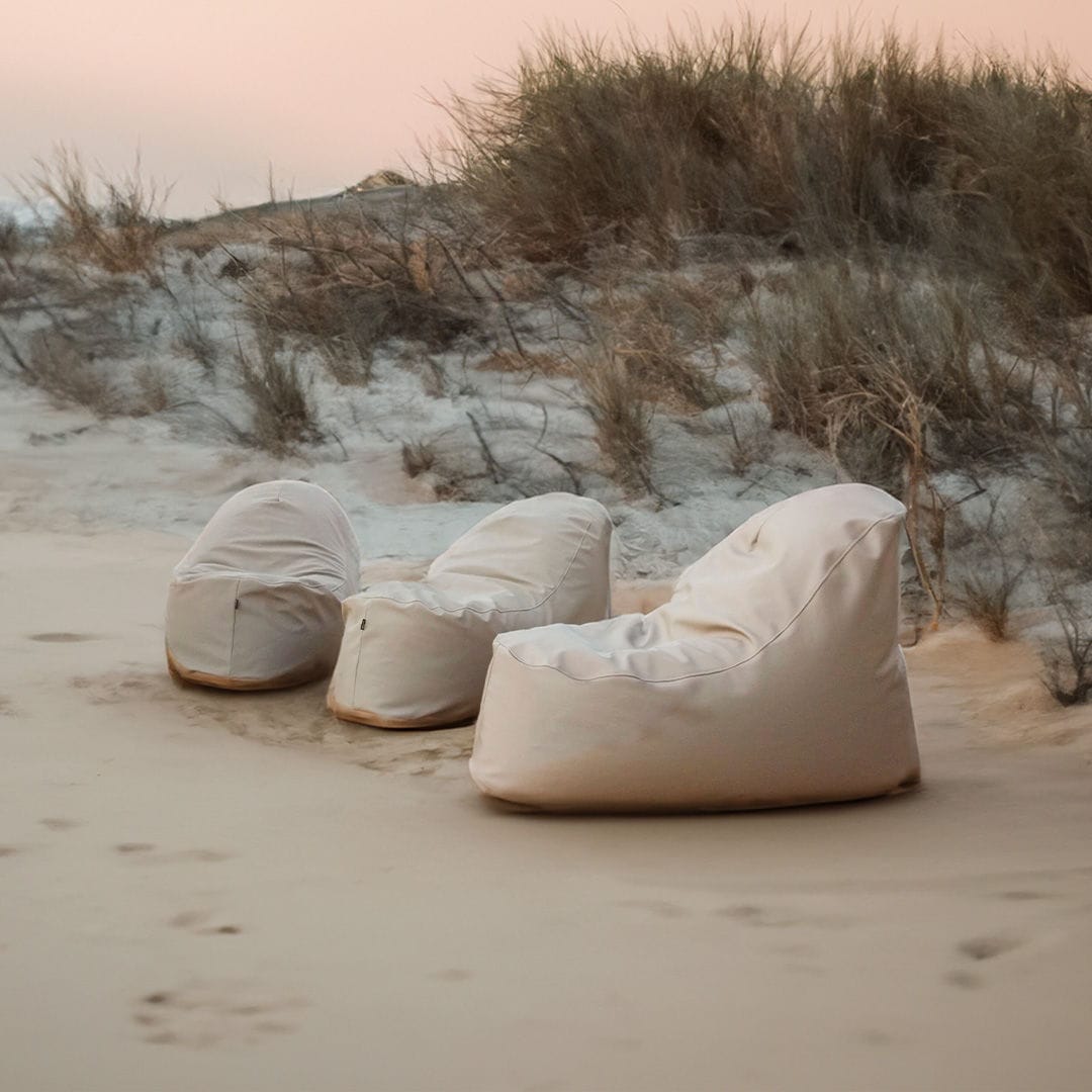 Contemporary bean bag - PF113 / PF114 - Conva - acrylic fabric ...