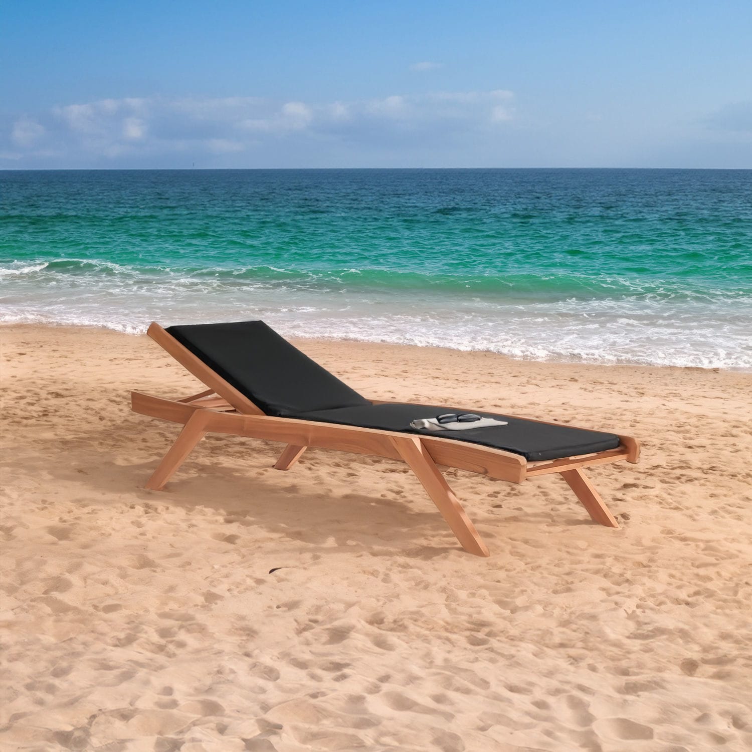 Contemporary sun lounger - TK-T60 - Conva - Batyline® / Sunbrella ...