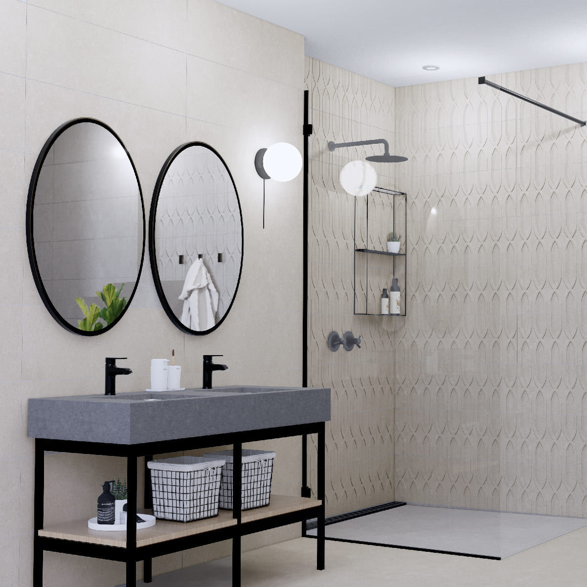 Indoor tile - Ess. Talent - Prissmacer - bathroom / wall / stoneware
