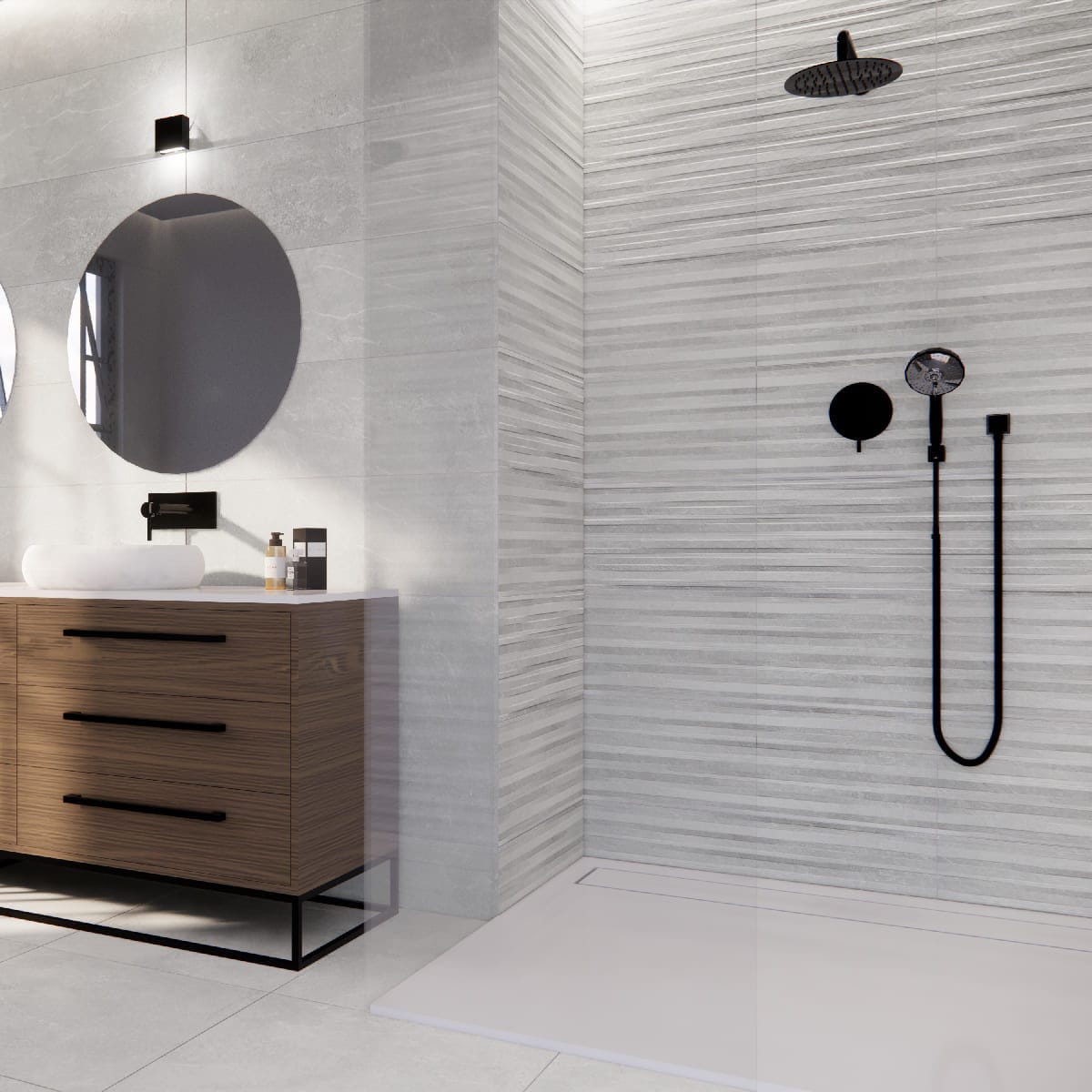 Ceramic tile - MINERVA - Prissmacer - matte / textured / indoor