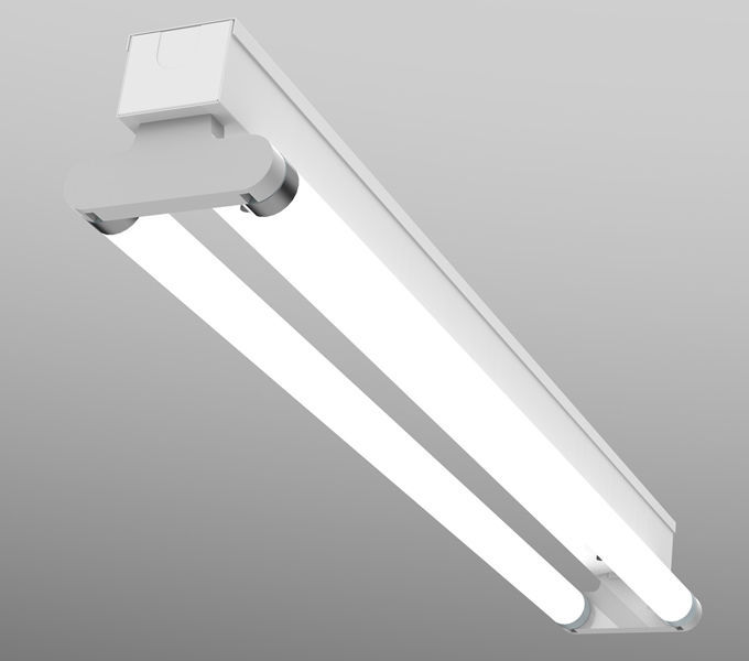 Recessed ceiling light fixture - T8 - pti-lighting - fluorescent tube ...