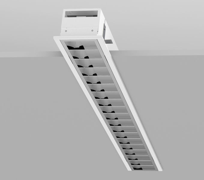 Recessed ceiling light fixture - TL-T8 - pti-lighting - fluorescent ...