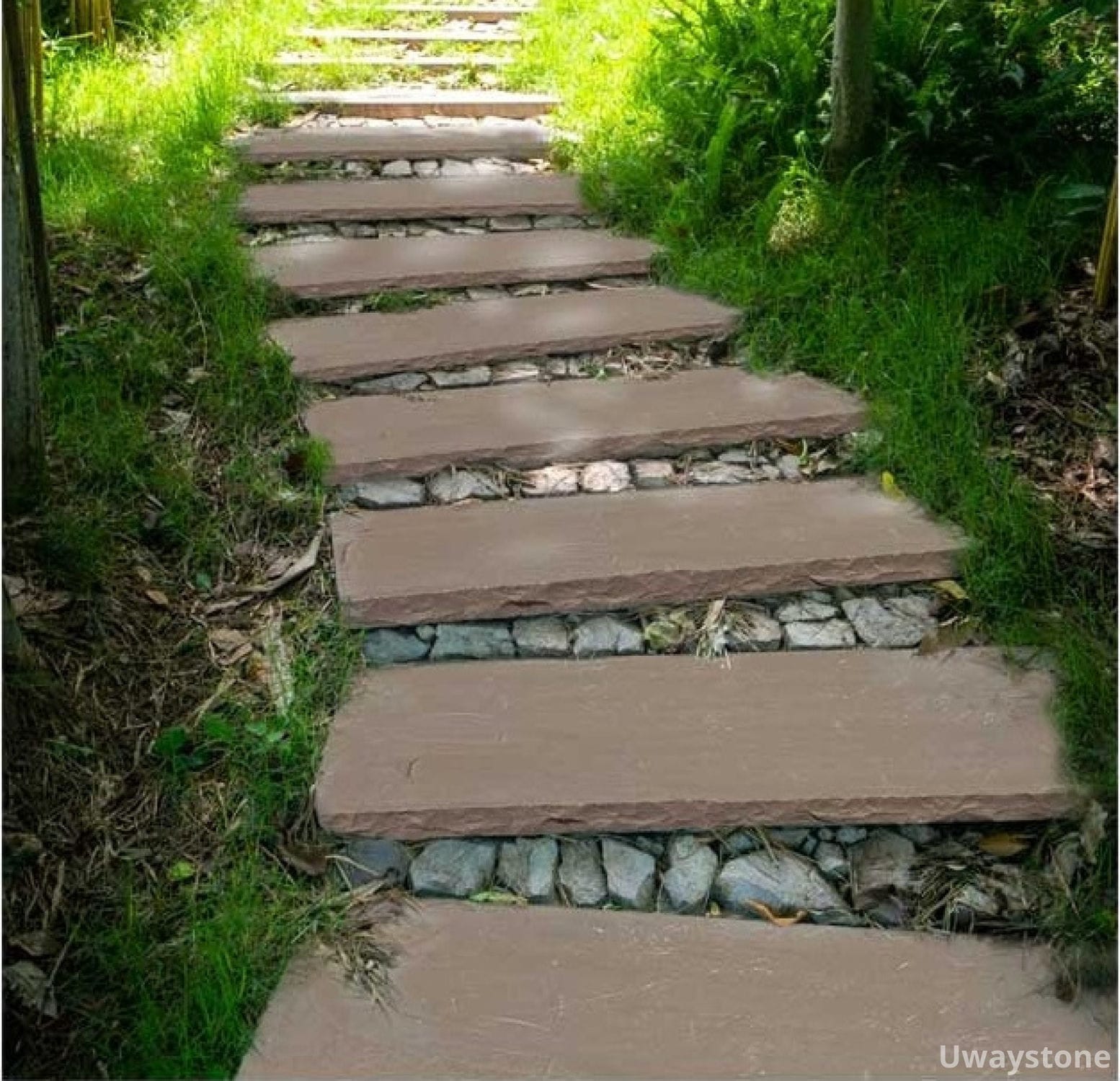Sandstone step - Uway Stone India Pvt Ltd - durable
