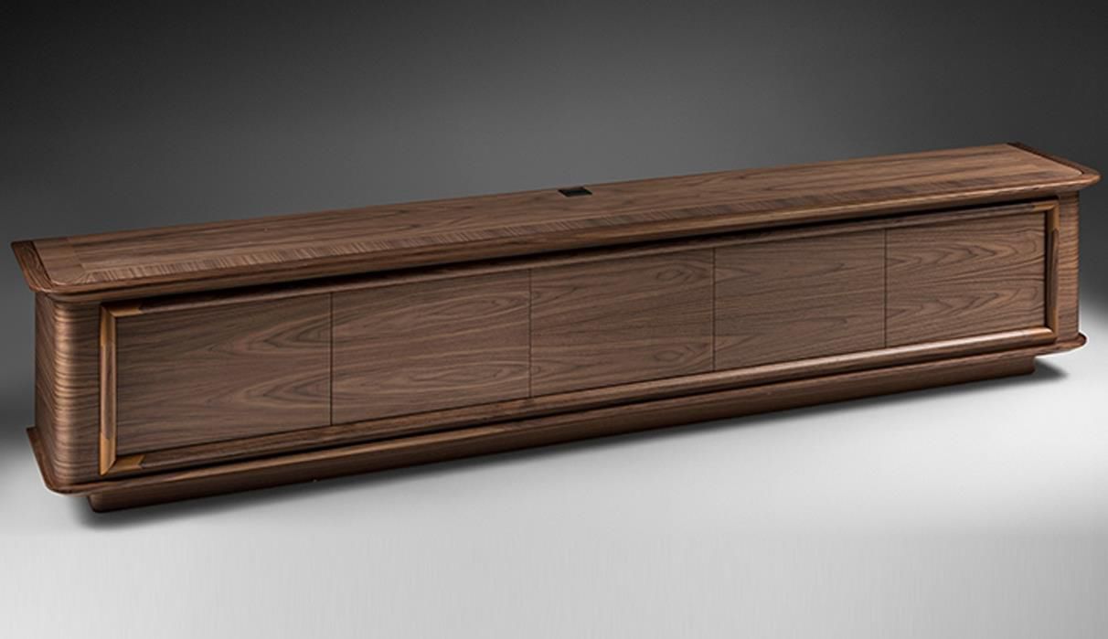 Contemporary TV cabinet - Parlato - ANNIBALE COLOMBO - lowboard / with ...