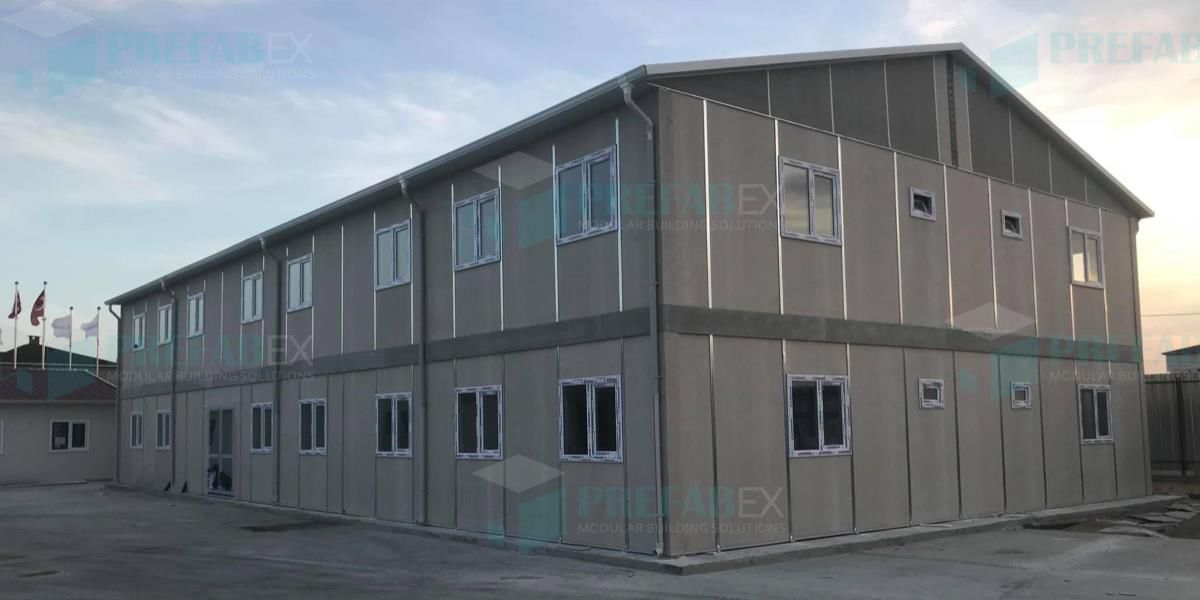 Prefab building - 895 - prefabex - modular / wooden / wood framing