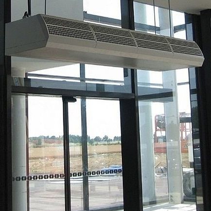 Wall-mounted air curtain - INVISIDOR CITY - BIDDLE - commercial