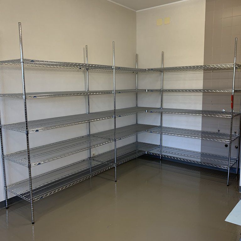 Wall-mounted shelving system - MOSYS - QUATRO S.R.L. - self-supporting ...