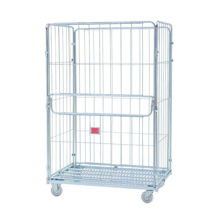 Linen trolley - RM - QUATRO S.R.L. - commercial / zinc-plated steel ...