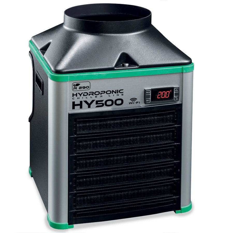 Water-cooled chiller - HY 500 - TECO SRL - mobile / compact / indoor