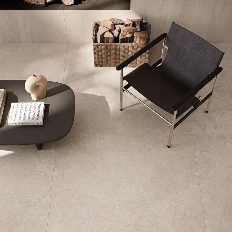 Limestone tile - DOUBLE - FLAVIKER Contemporary Eco Ceramics - matte ...