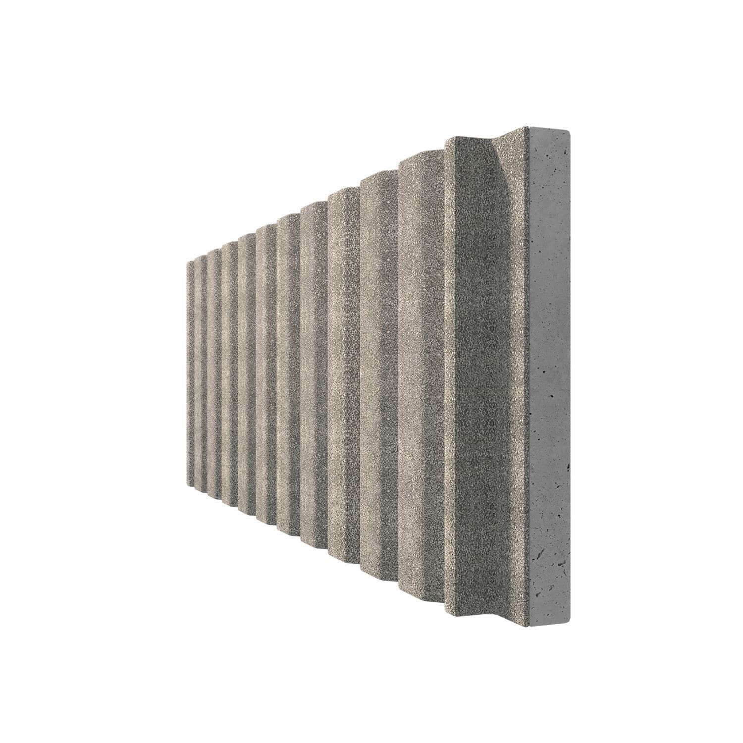 Noise barrier with modular panels - INSA AS ROCK - Insametal - porous ...