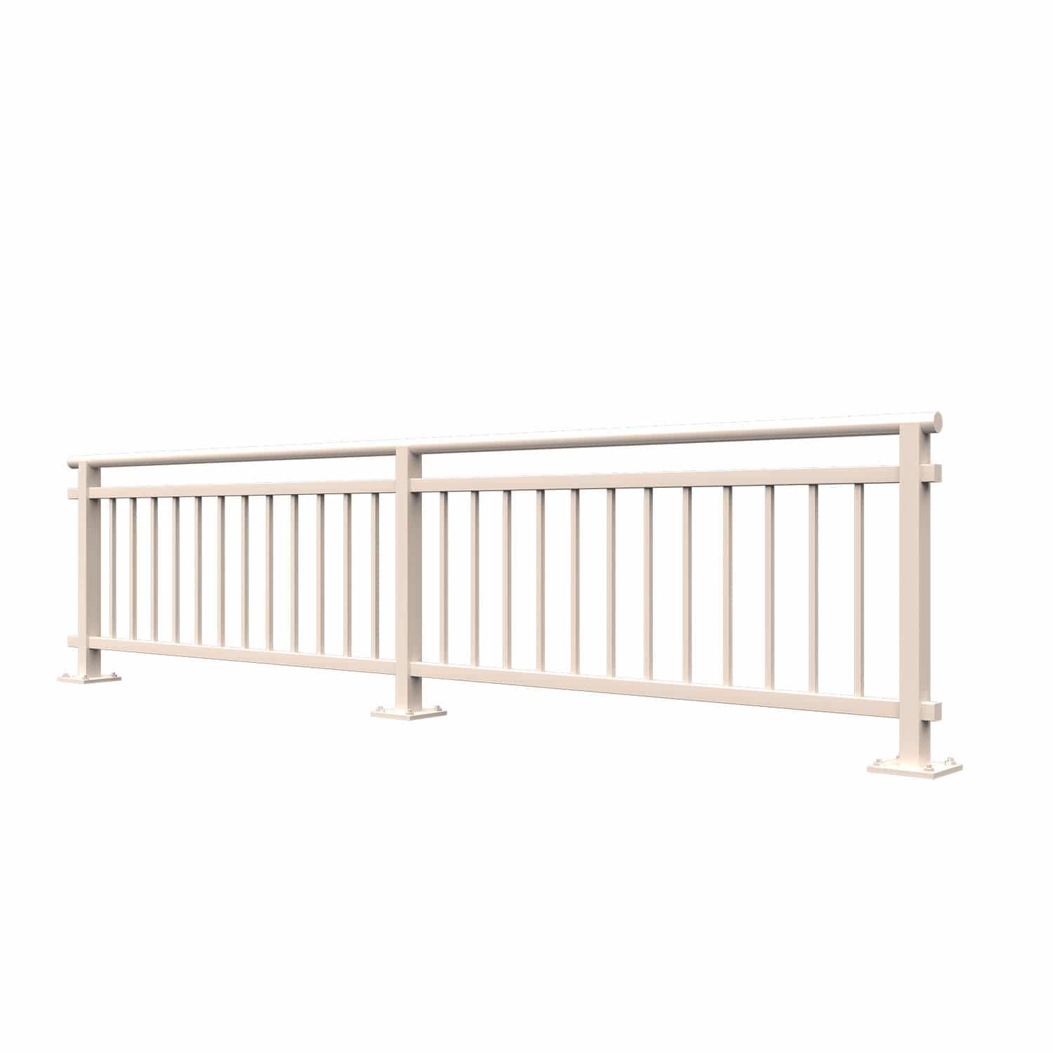 Galvanised steel railing - INSA-28 - Insametal - with bars / outdoor ...