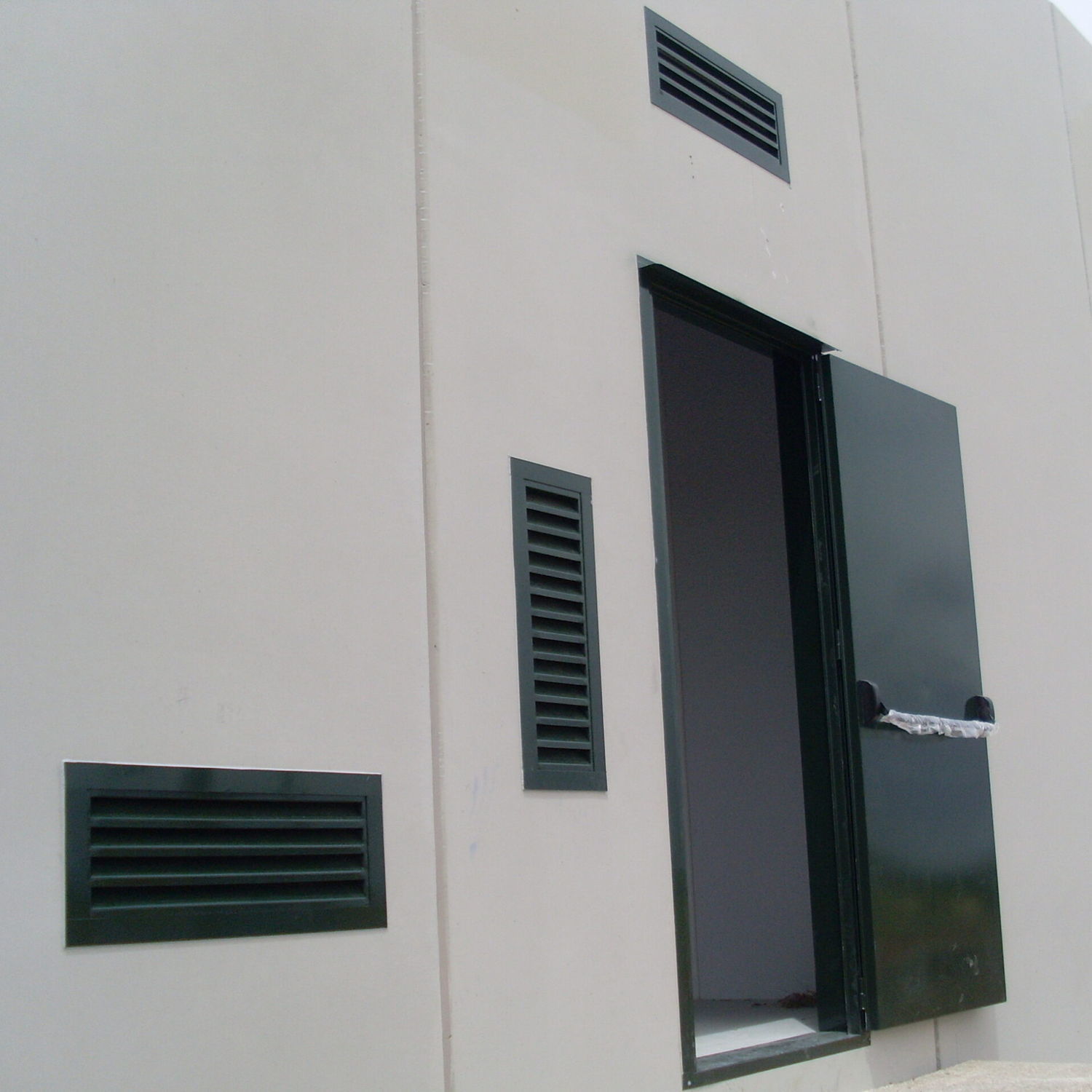 Galvanised steel ventilation grill - Insametal - rectangular / exterior ...