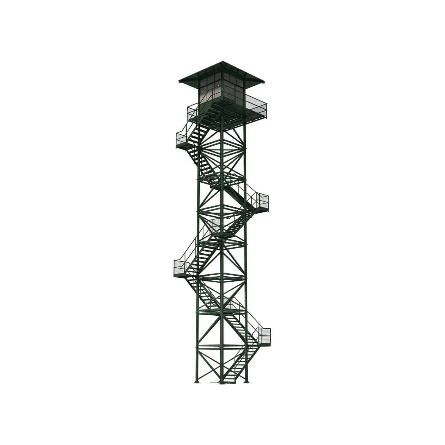 Public space watchtower - Insametal