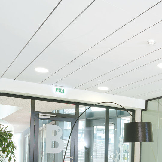 Mineral fiber suspended ceiling - AMF THERMATEX Alpha HD 30mm - Knauf ...