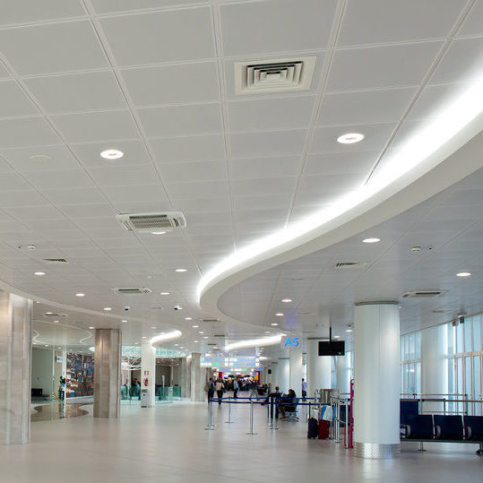 Metal suspended ceiling - Armstrong Tegular - Knauf Ceiling Solutions ...