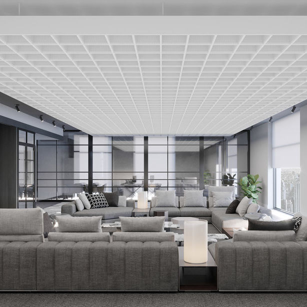 Metal acoustic baffle - Sky - Knauf Ceiling Solutions - ceiling ...